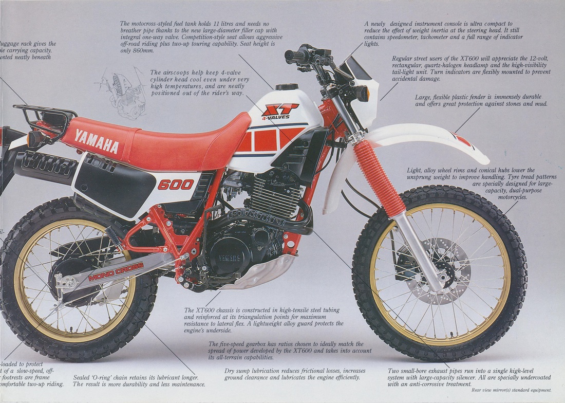 1984 Yamaha Xt 600 Specs - Best Auto Cars Reviews